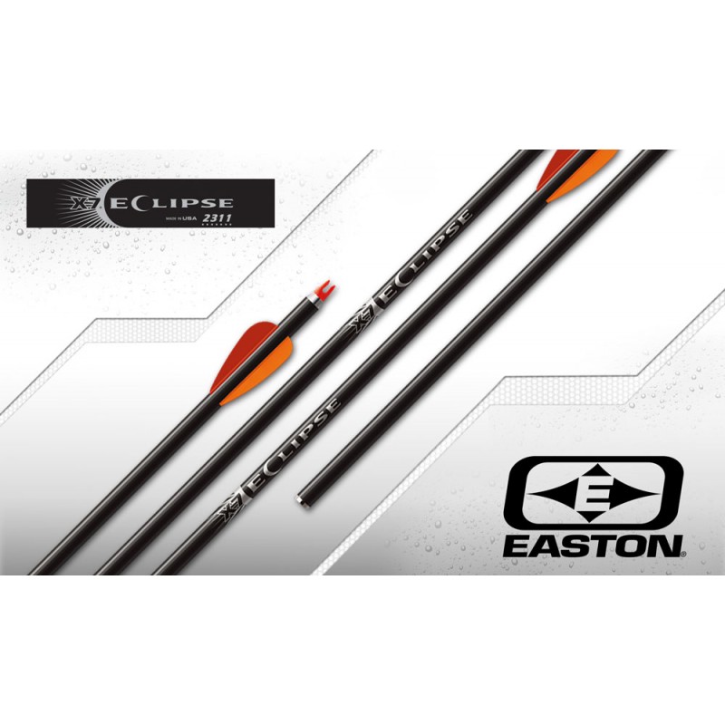 Aluminium Arrows : Easton X7 Eclipse Arrows : Quicks Archery